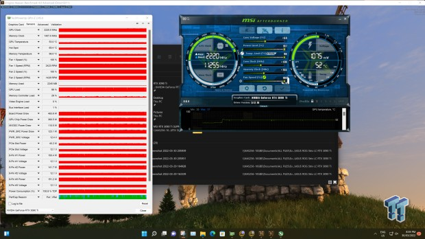 ASUS ROG Strix LC GeForce RTX 3090 Ti: Overclocking (OC)