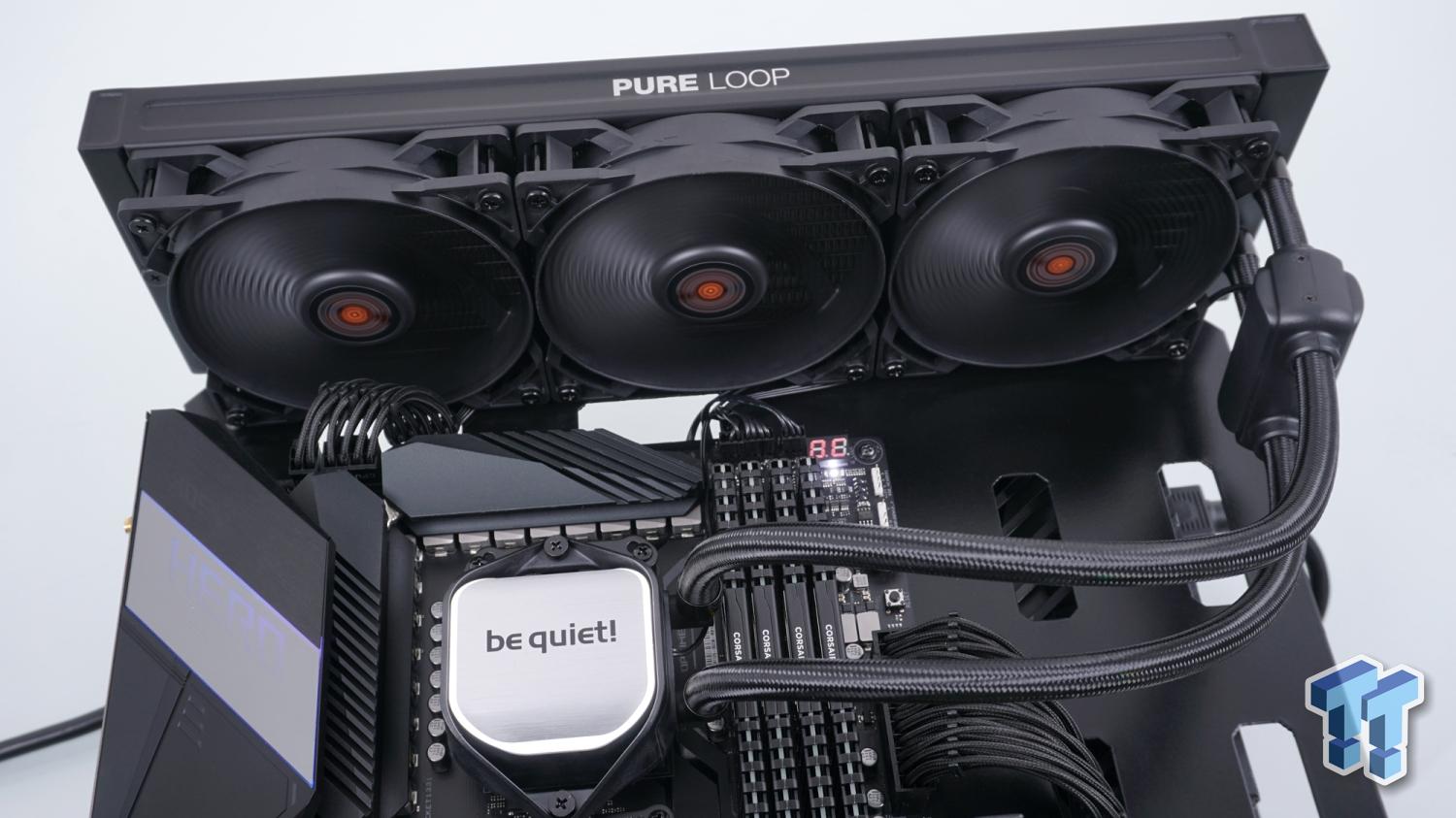 Be Quiet PURE LOOP 360mm CPU Liquid Cooler Review