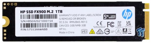 HP SSD FX900 1TB SSD Review - DRAMless Powerhouse
