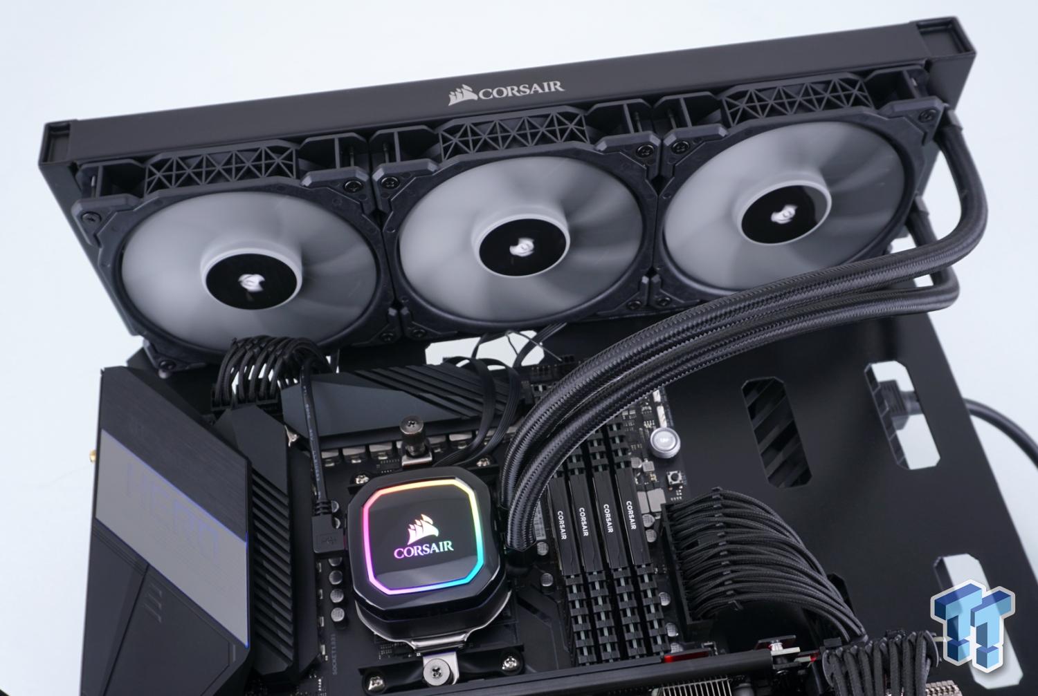 Corsair ICUE H150i RGB PRO XT CPU Liquid Cooler Review Corsair ICUE H150i RGB PRO XT CPU Liquid Cooler Review