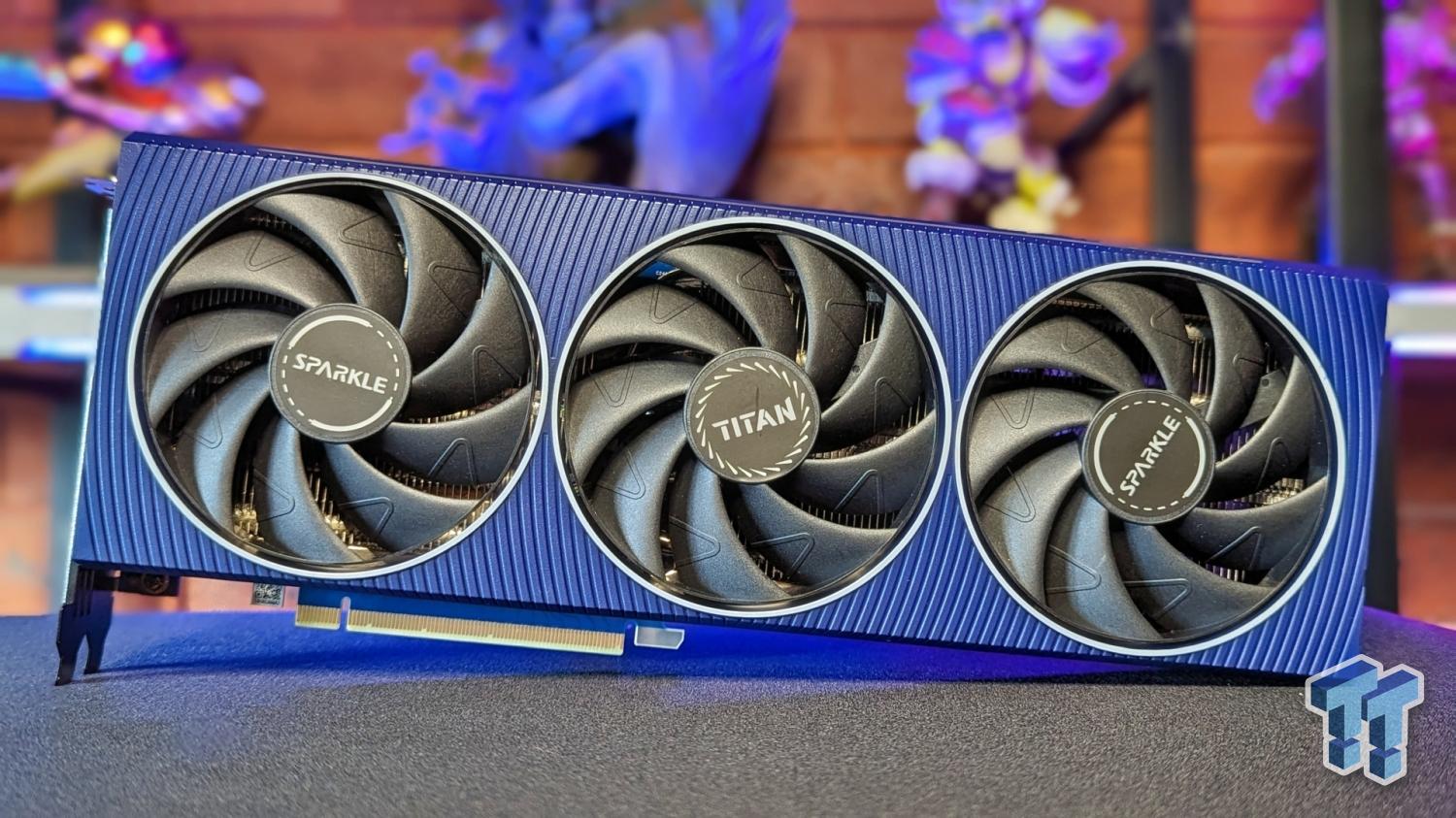 SPARKLE Intel Arc A750 TITAN OC Edition Review