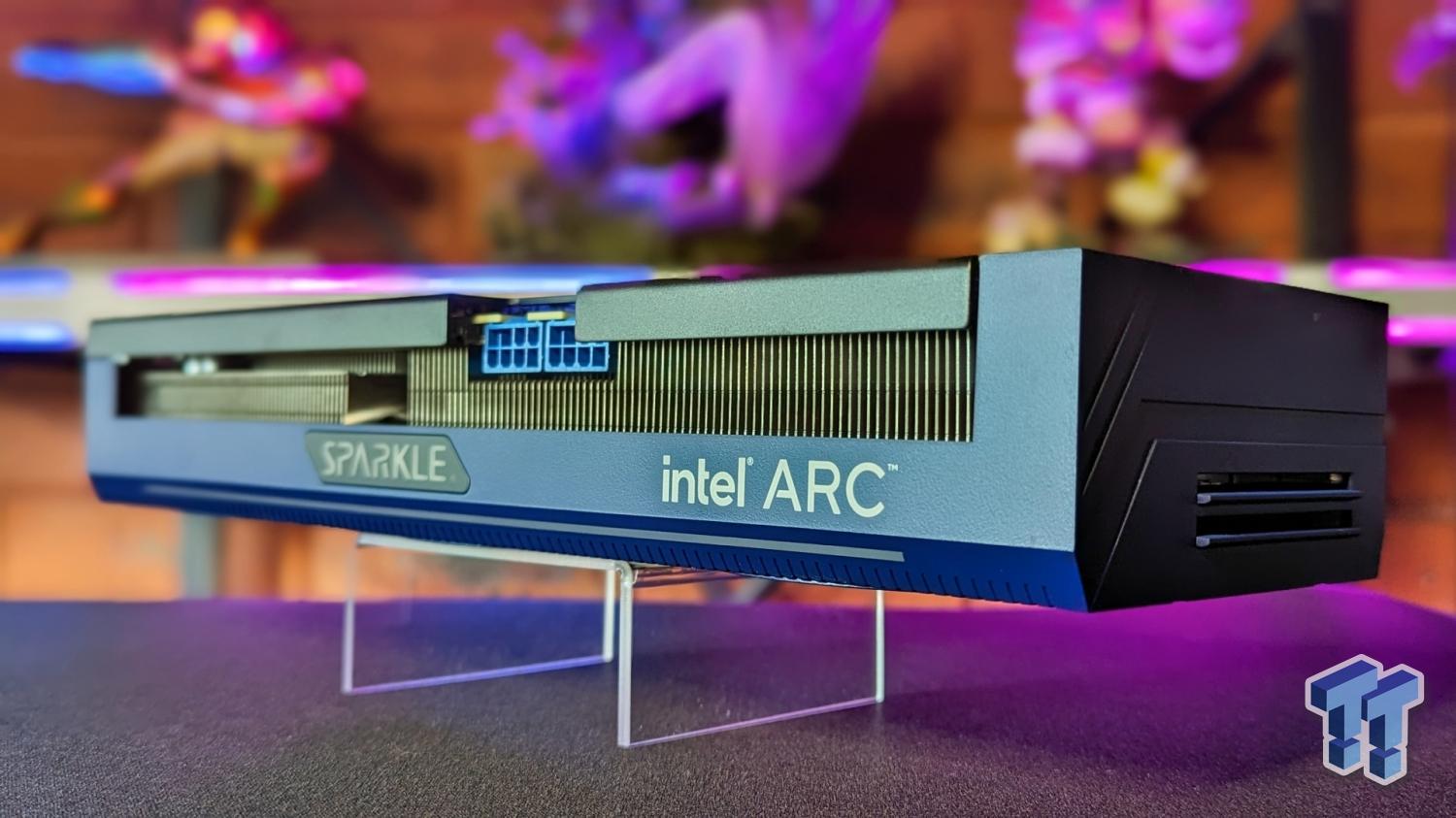 SPARKLE Intel Arc A750 TITAN OC Edition Review