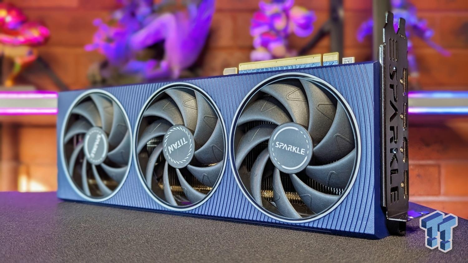 SPARKLE Intel Arc A750 TITAN OC Edition Review