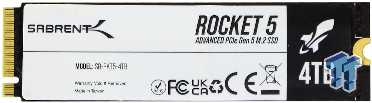 Sabrent Rocket 5 4TB SSD Review - Sabrent's PCIe Gen5 rocketship is ...