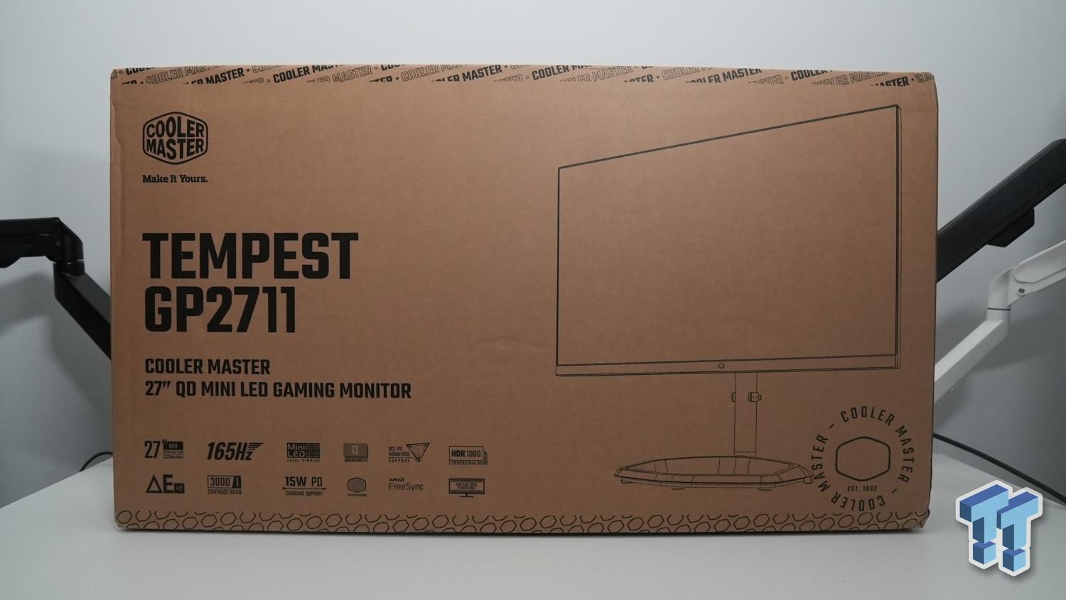 Cooler Master Tempest GP2711 Gaming Monitor Review - 1440p at 160Hz for ...