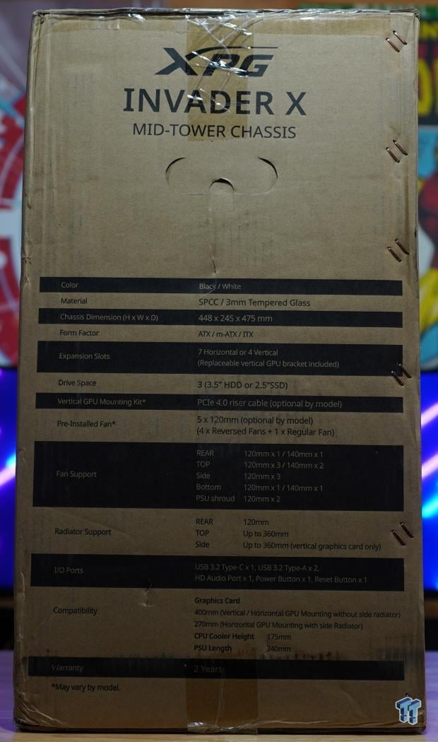 XPG Invader X Mid-Tower Chassis Review