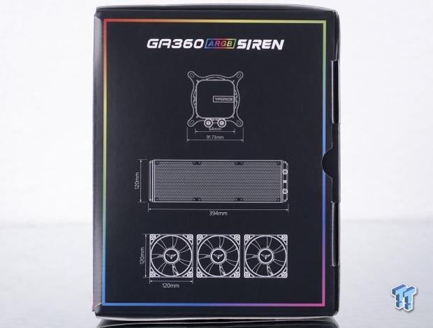 TEAM T-FORCE Siren GA360 ARGB Liquid CPU Cooler Review