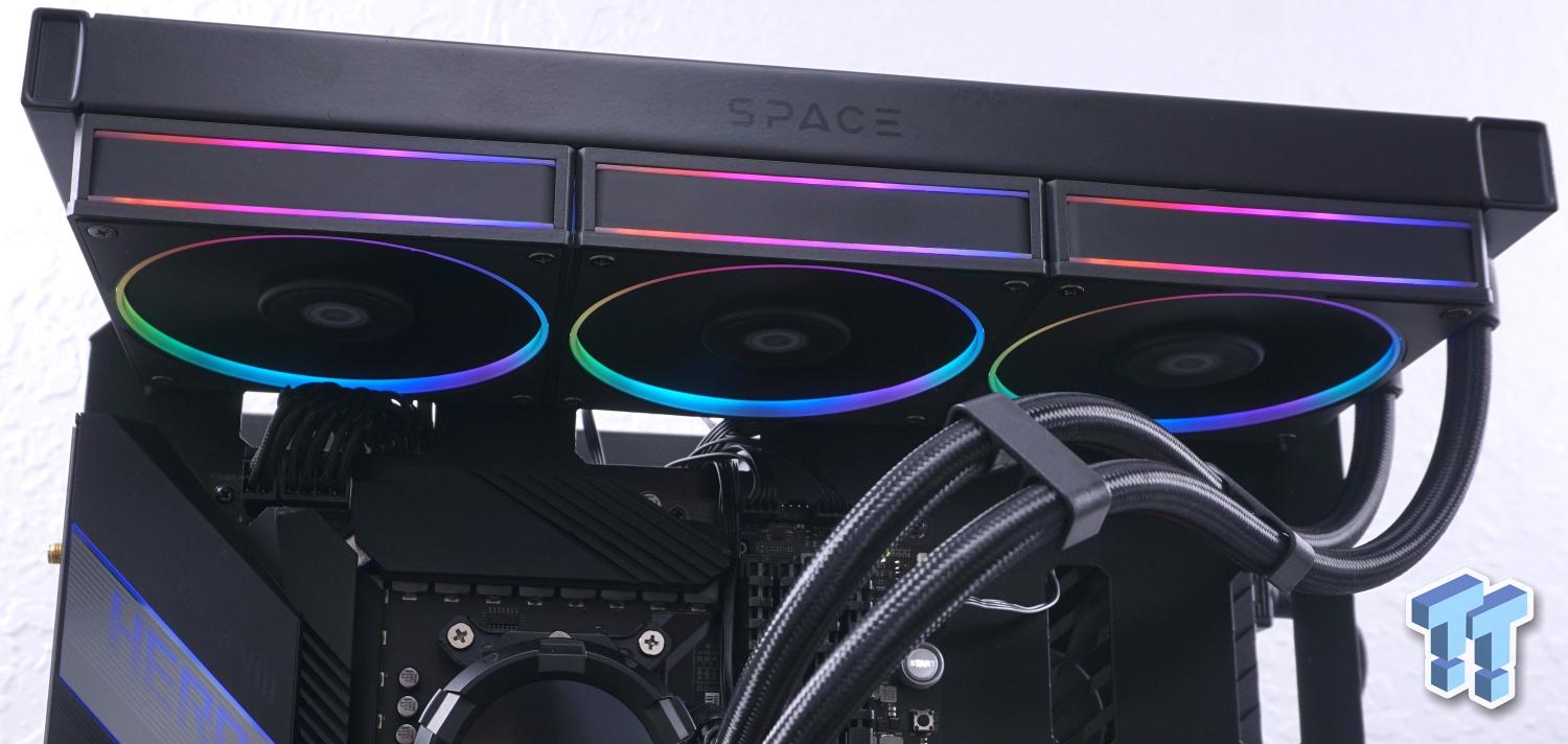 ID-Cooling SPACE LCD SL360 Liquid CPU Cooler Review
