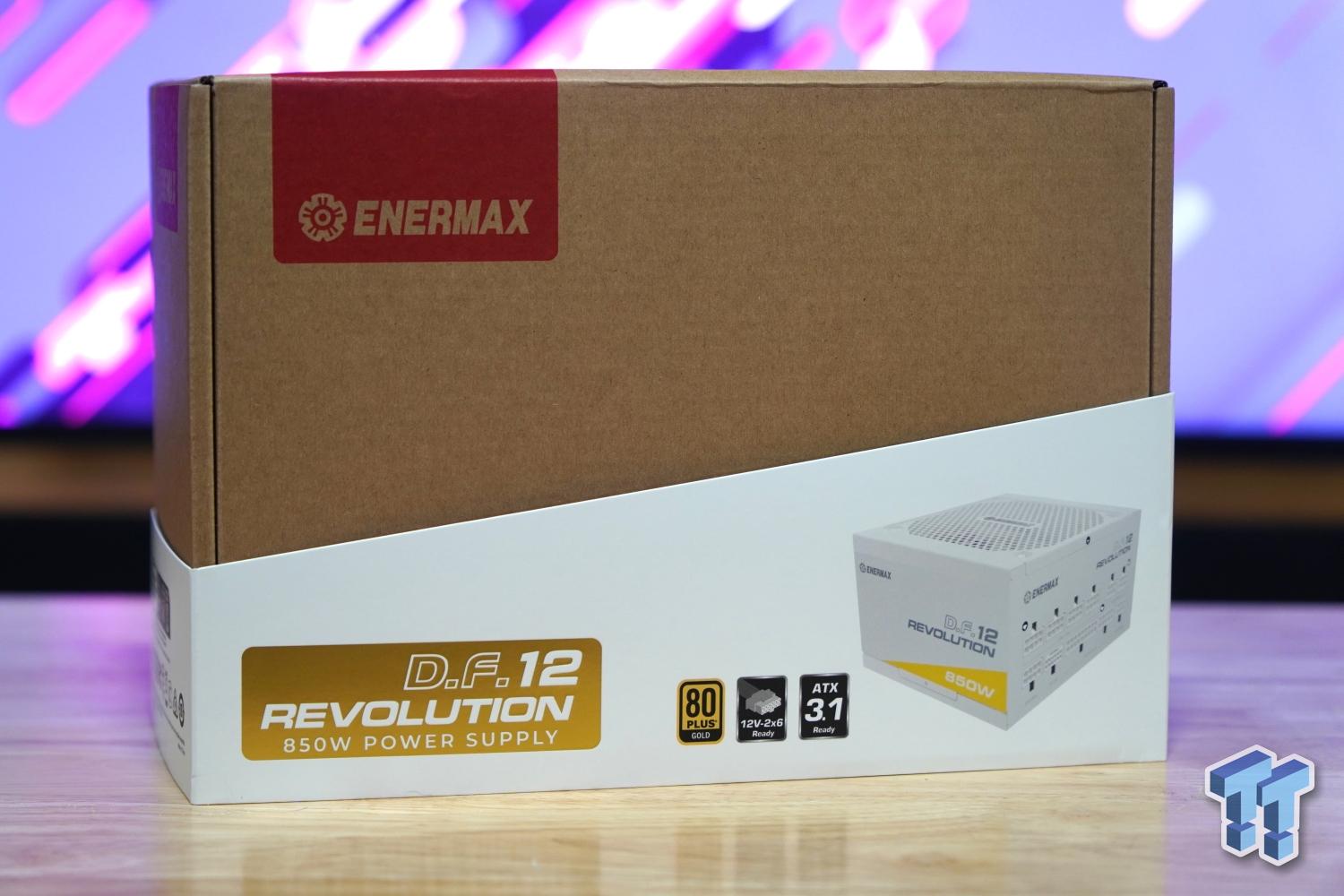 Enermax D.F.12 Revolution White 850w 80 PLUS Gold ATX 3.1 PSU Review