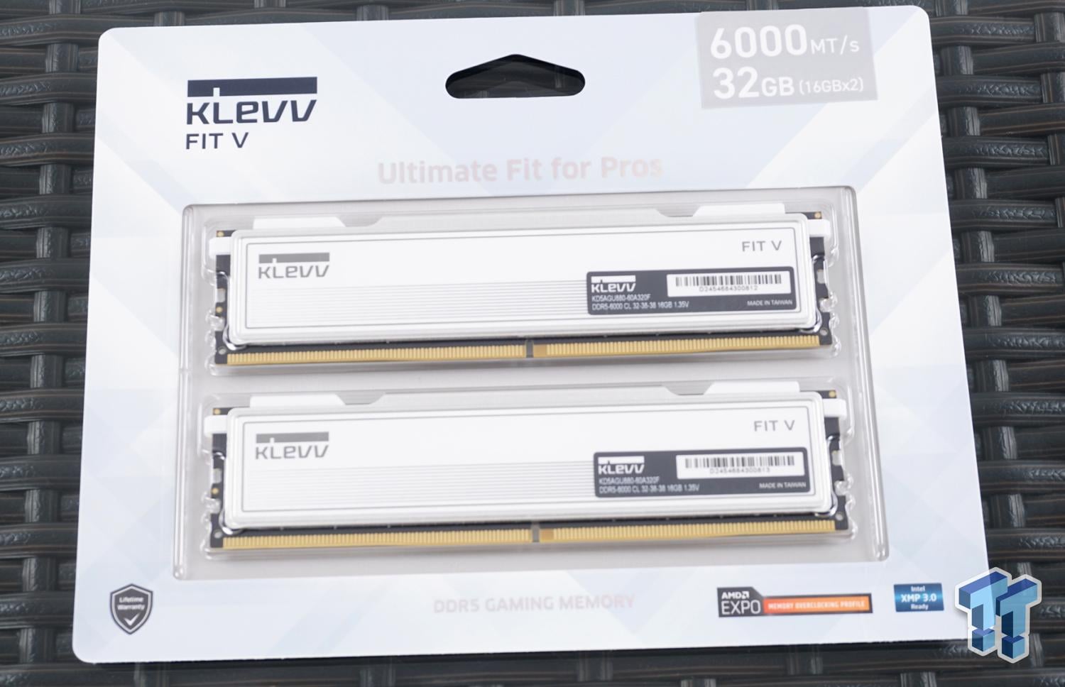 KLEVV FIT V DDR5-6000 32GB Dual-Channel Memory Kit Review