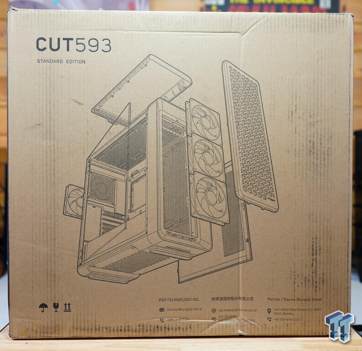 FSP CUT593A Full-Tower Chassis Review