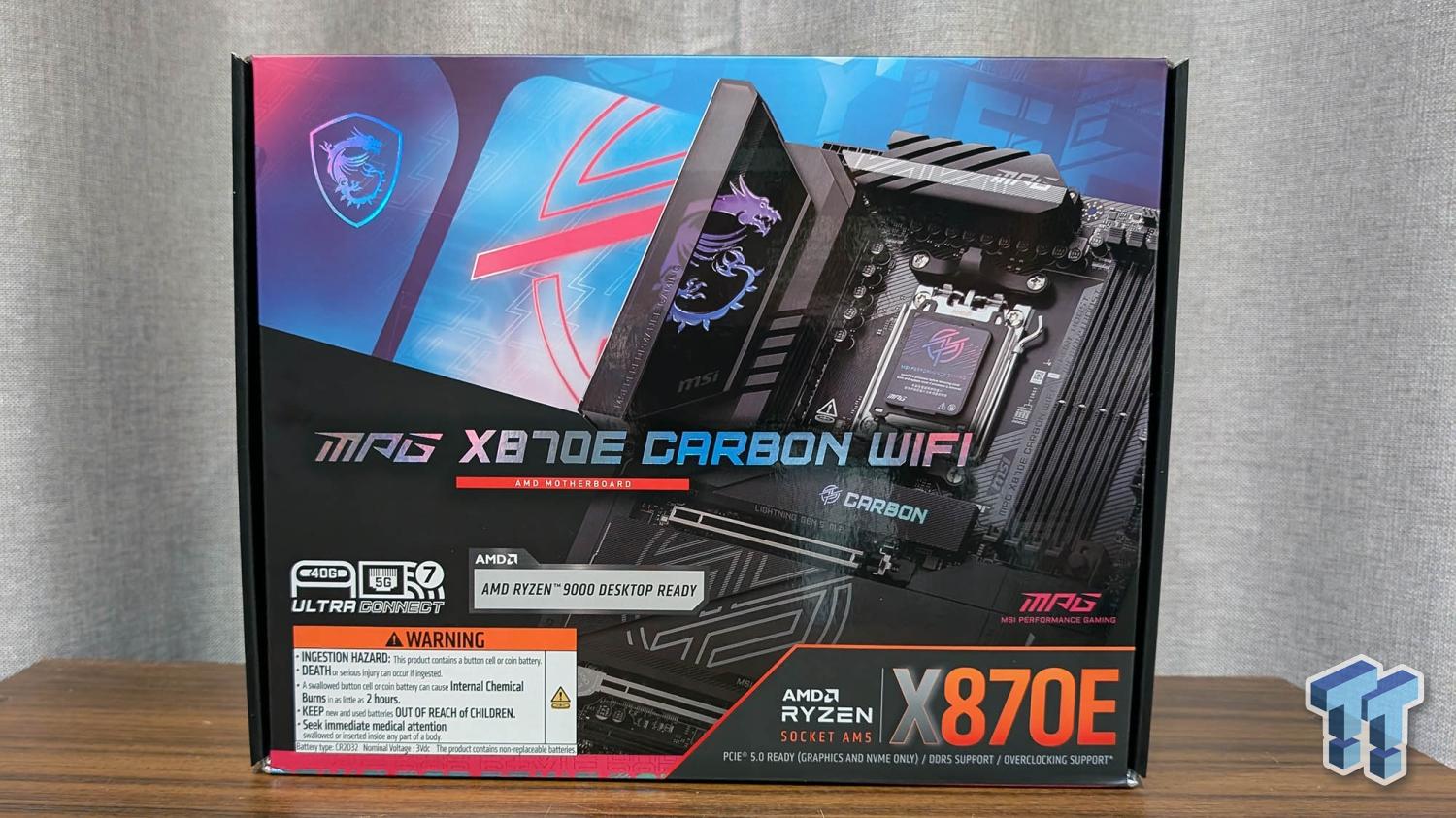MSI MPG X870E Carbon Wi-Fi Motherboard Review