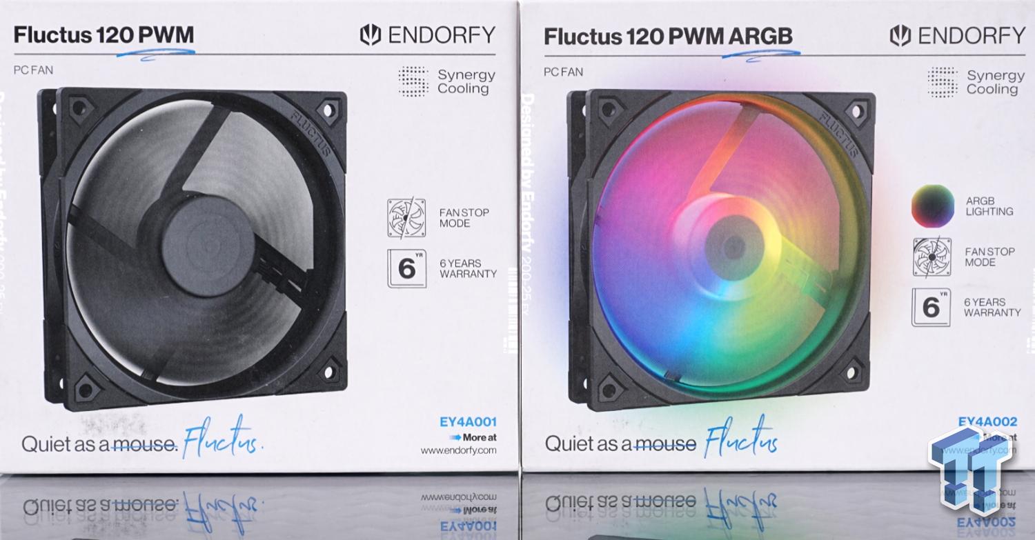ENDORFY Fluctus 120 PWM and Fluctus 120 PWM ARGB Cooling Fans Review