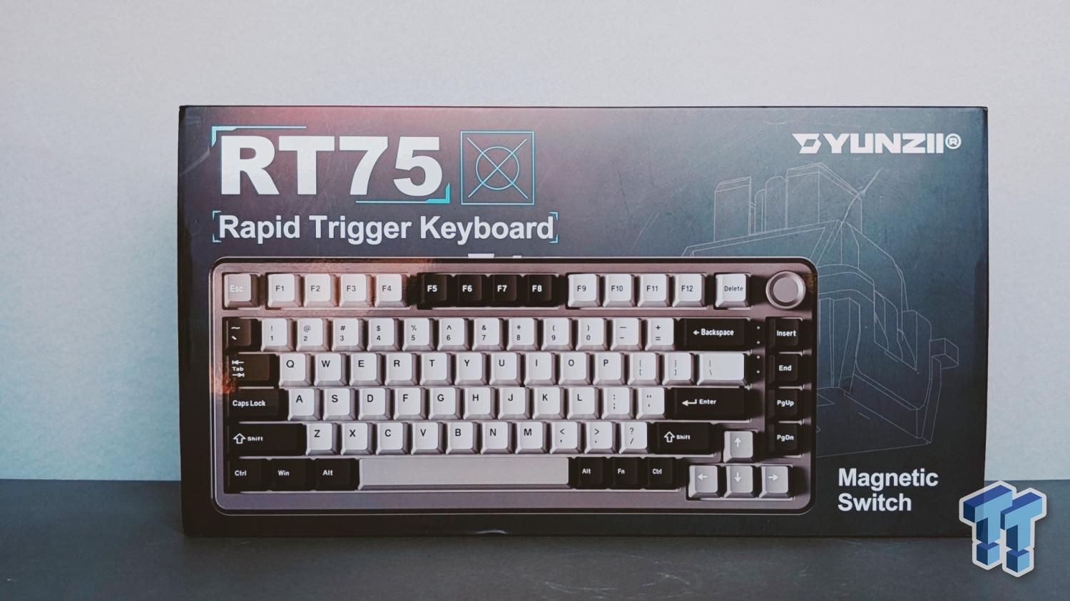 YUNZII RT75 Rapid Trigger Gaming Magnetic Keyboard Review - A Keyboard ...