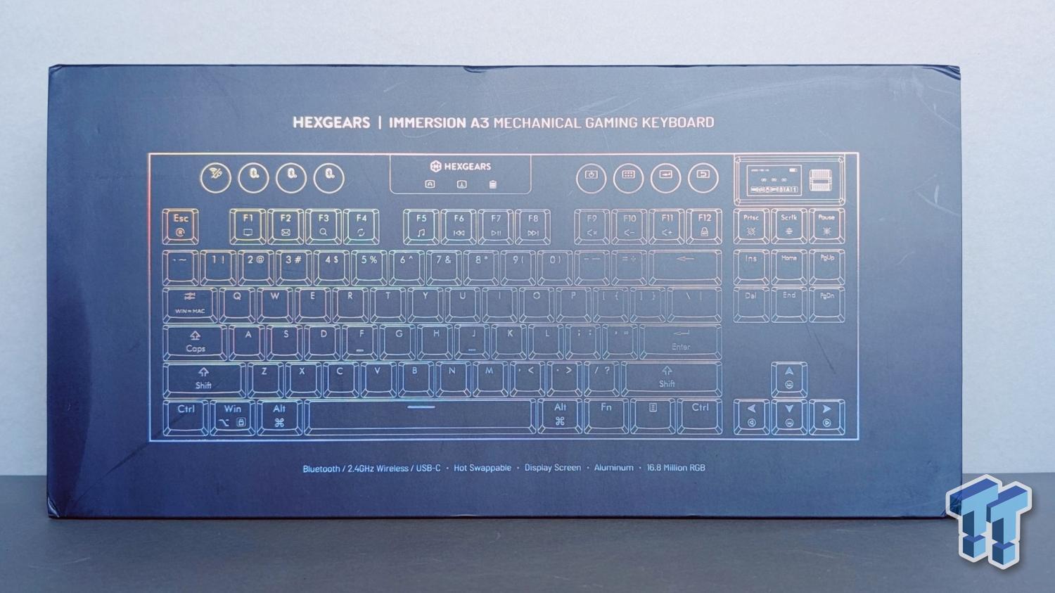Hexgears Immersion A3 TKL Wireless Mechanical Keyboard Review ...