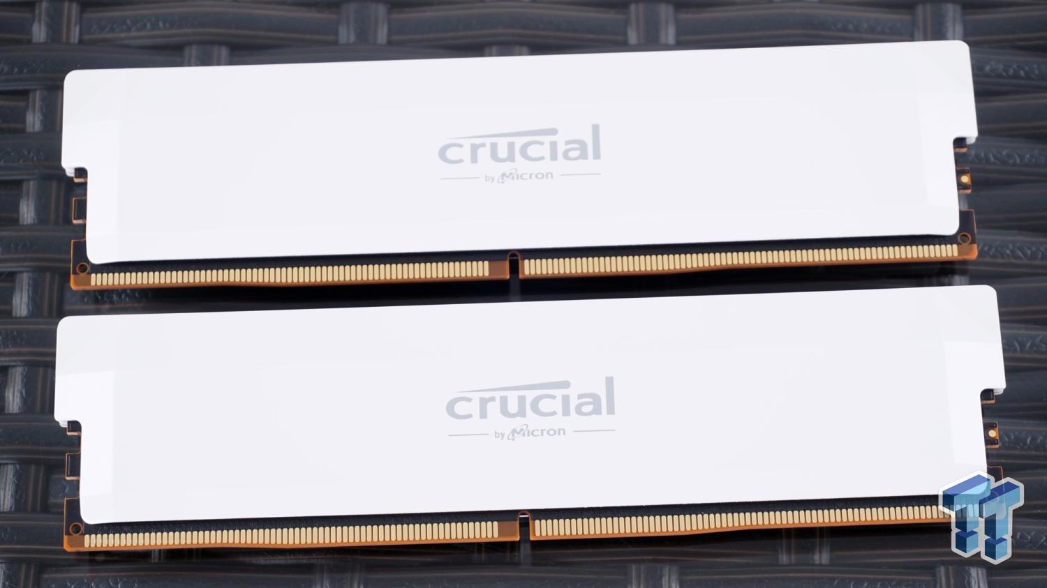 Crucial DDR5 Pro OC Edition DDR5-6400 32GB Dual-Channel Memory Kit Review