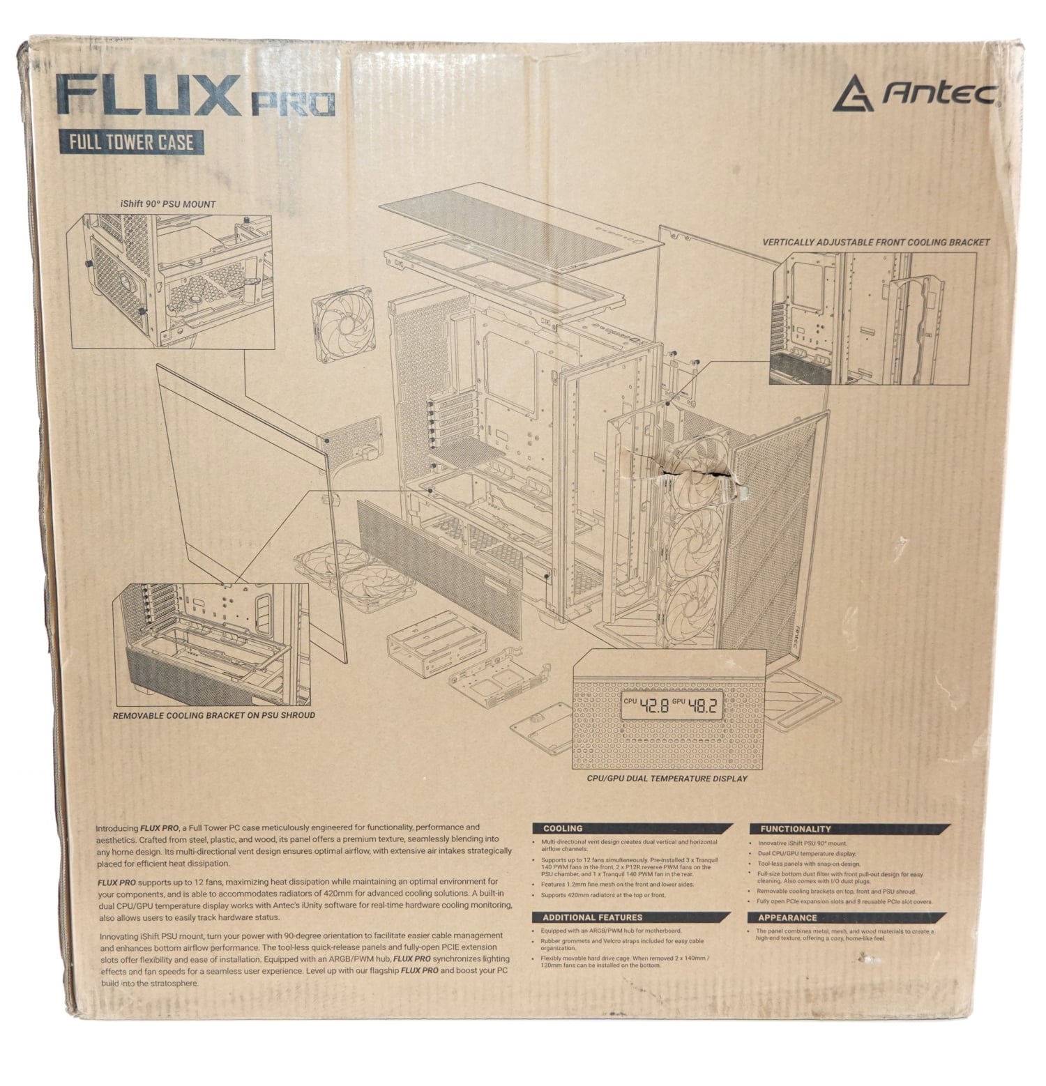 Antec FLUX Pro Full Tower Chassis Review