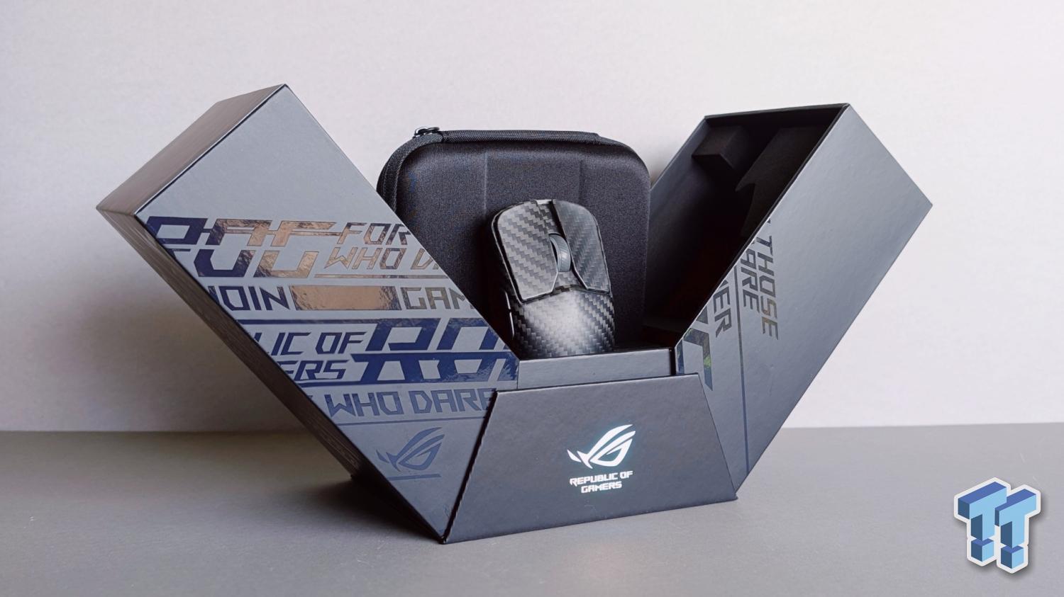 ASUS ROG Harpe Ace Extreme Wireless Gaming Mouse Review - Carbon Fiber ...