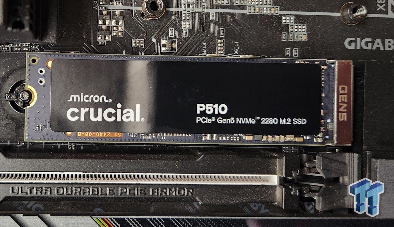 Crucial P510 1TB SSD Review - First 11,000 MB/s DRAMless SSD
