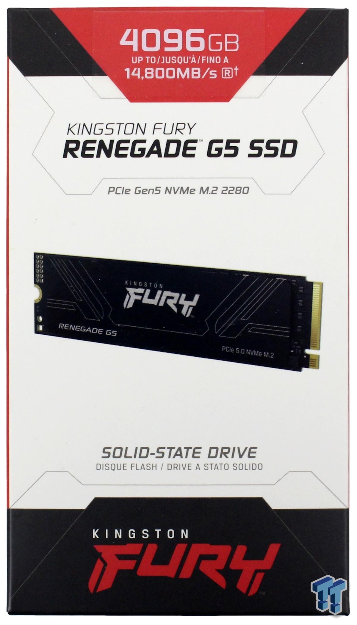 Kingston Fury Renegade G5 4TB SSD Review - King for a Day