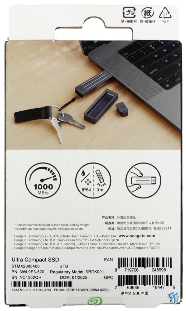 Seagate Ultra Compact SSD 2TB Review - A Pocket's Best Friend