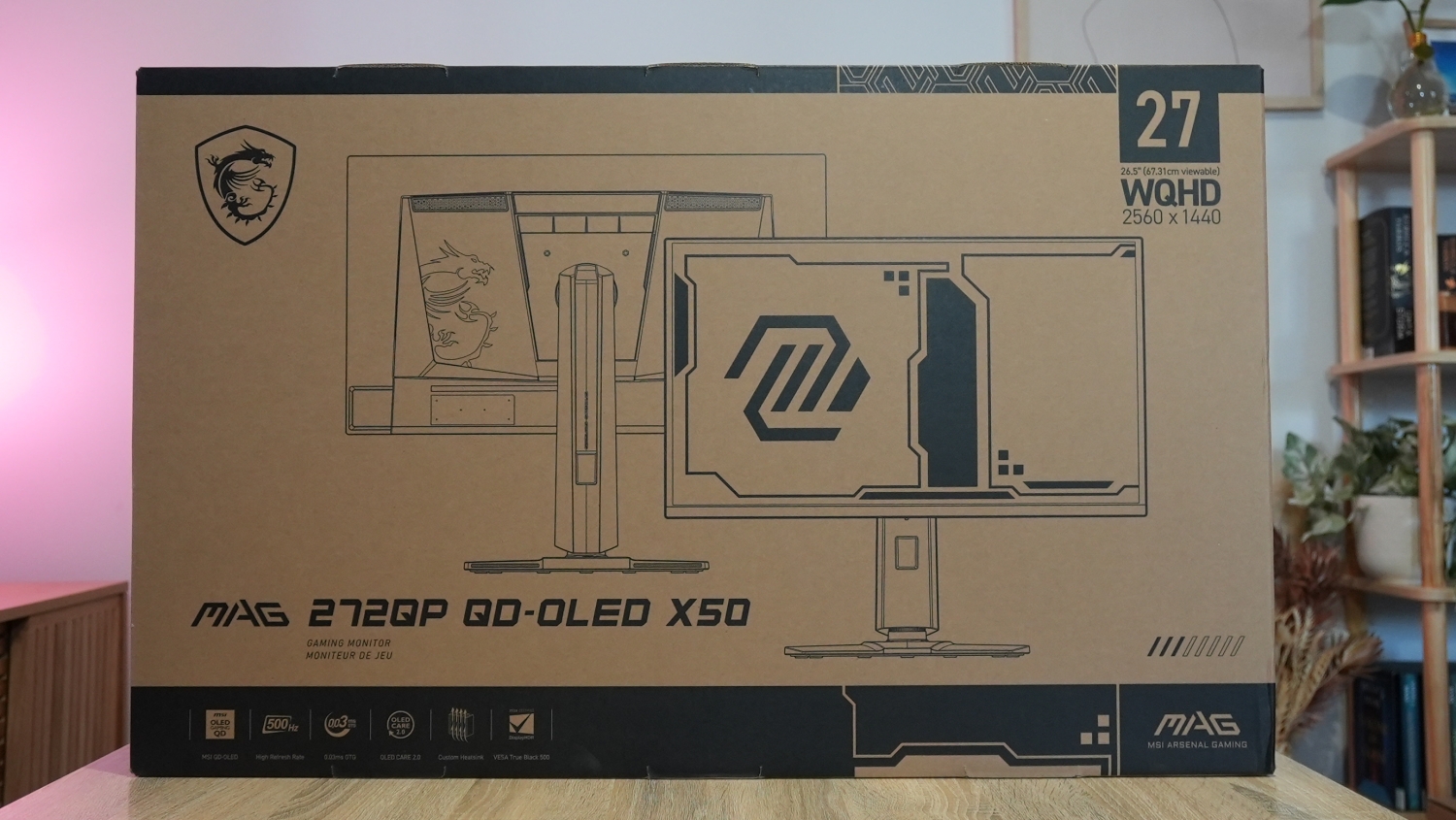 MSI MAG 272QP QD-OLED X50 Gaming Monitor Review: 500Hz = Godly Gaming