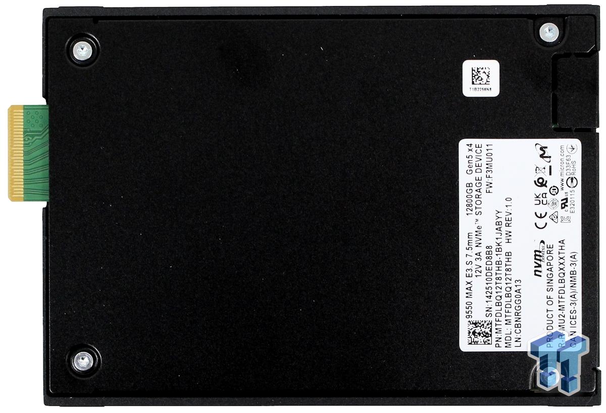 Micron 9550 Max 12.8TB Enterprise SSD Review - G8 Flash at its Finest