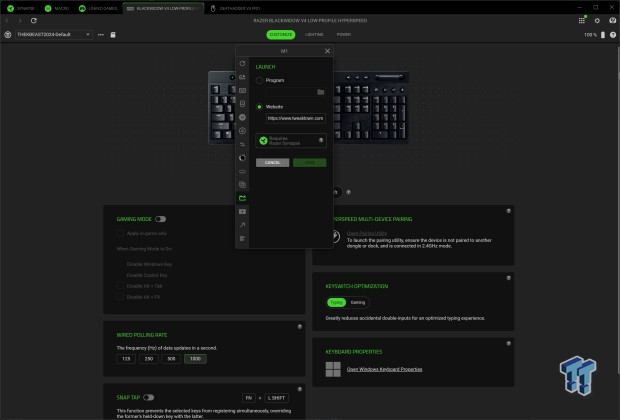 Razer BlackWidow V4 Low-Profile HyperSpeed Keyboard Review - A Thinner ...