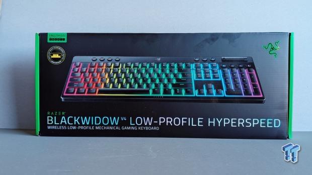 Razer BlackWidow V4 Low-Profile HyperSpeed Keyboard Review - A Thinner ...