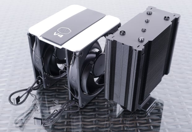 Cooler Master V4 Alpha 3DHP Black CPU Cooler Review