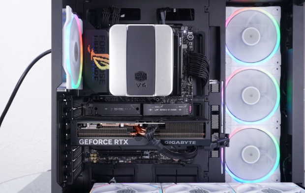 Cooler Master V4 Alpha 3DHP Black CPU Cooler Review