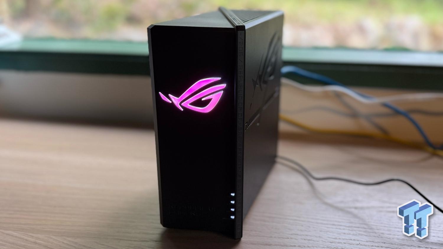ASUS ROG STRIX GS-BE18000 Wi-Fi 7 Tri-Band Gaming Router Review - Fast ...
