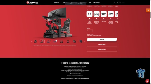 Trak Racer TR120S V2 Sim Racing Chassis Review