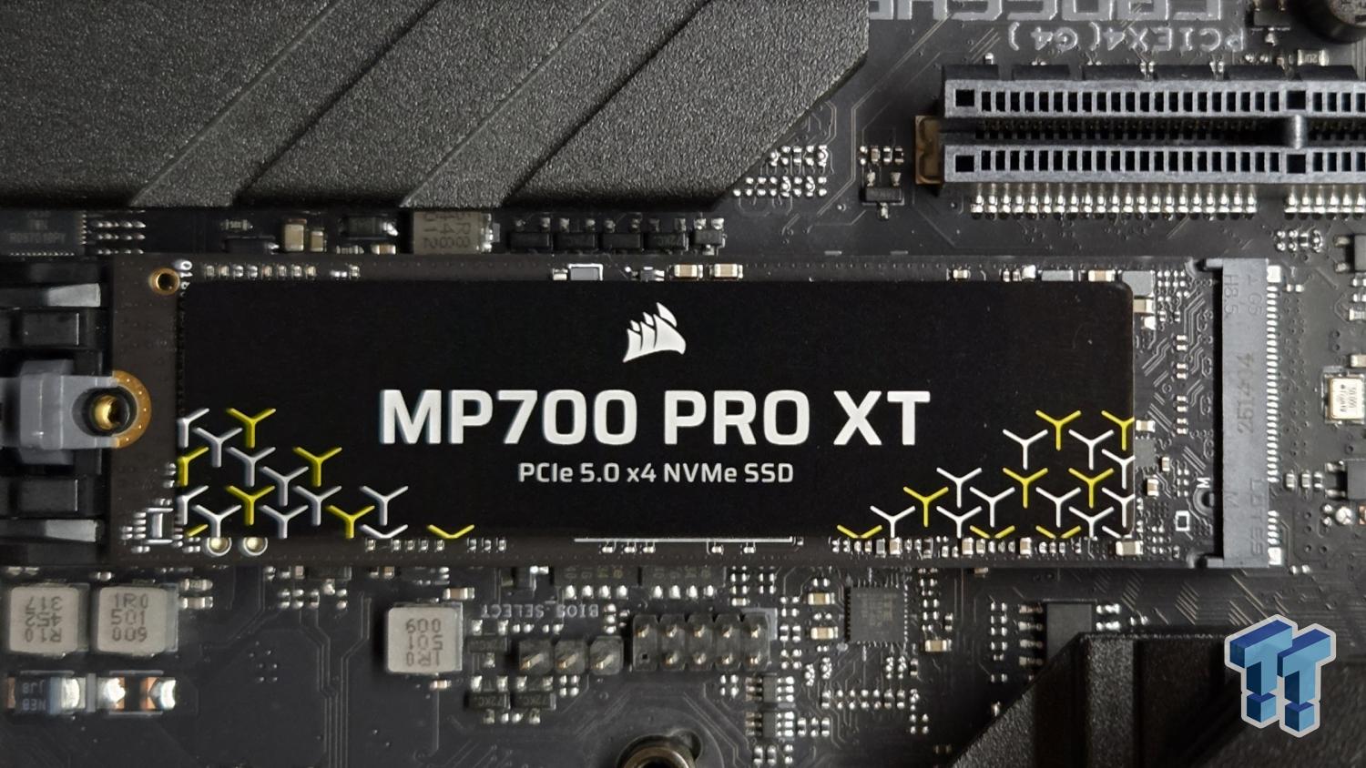 Corsair MP700 PRO XT 2TB SSD Review - World's Most Powerful