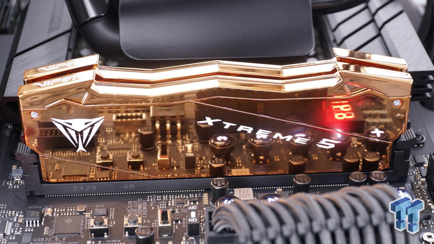 Patriot Viper Xtreme 5 Aurum DDR5-8000 UDIMM 32GB Dual-Channel Memory Kit Review