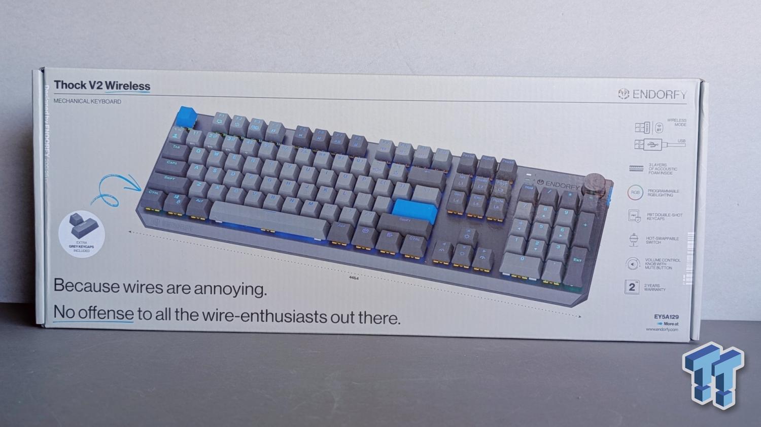 ENDORFY Thock V2 Wireless Gaming Keyboard Review - Impressive ...