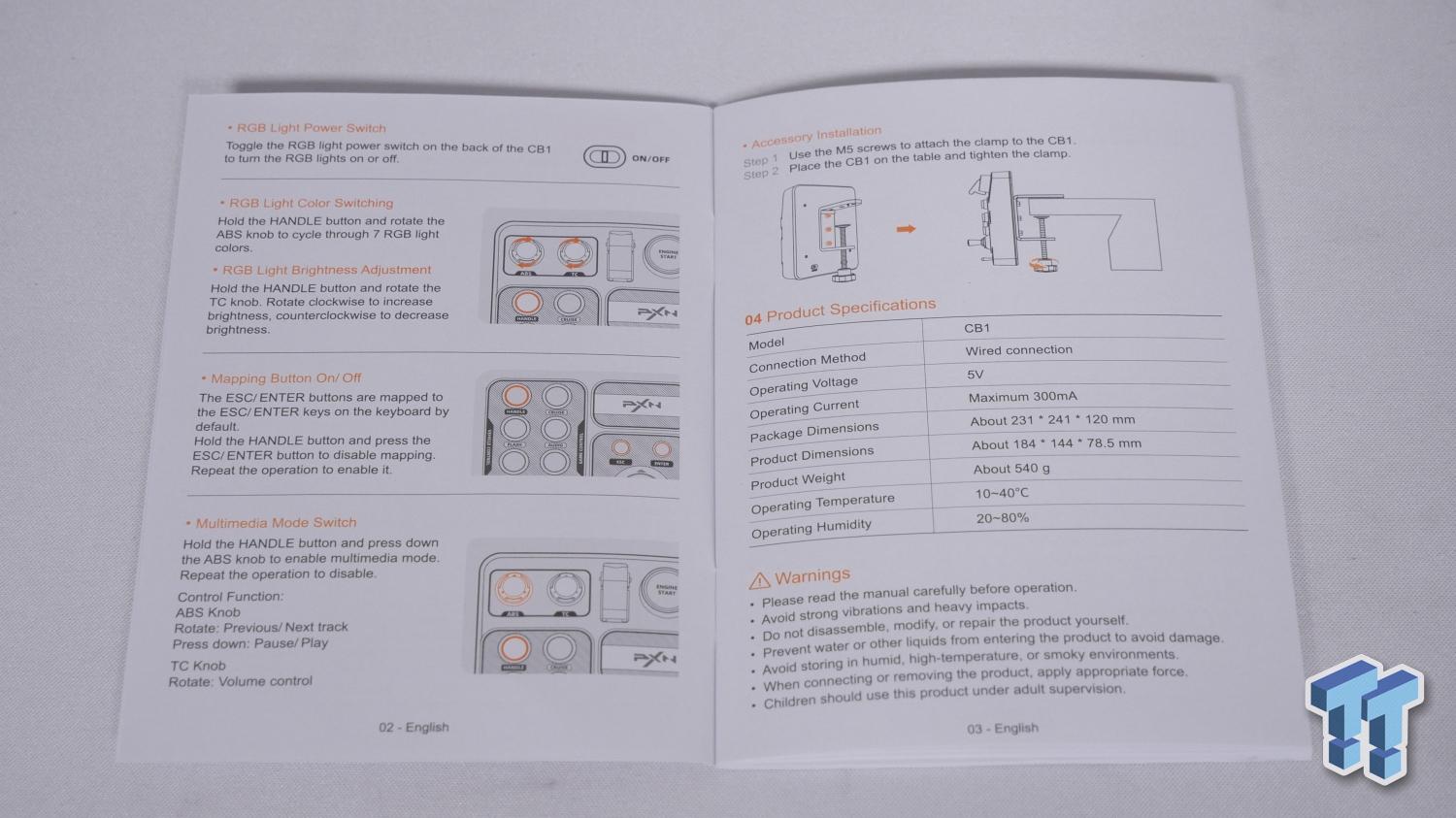 PXN CB1 Racing Simulator Control Box Review
