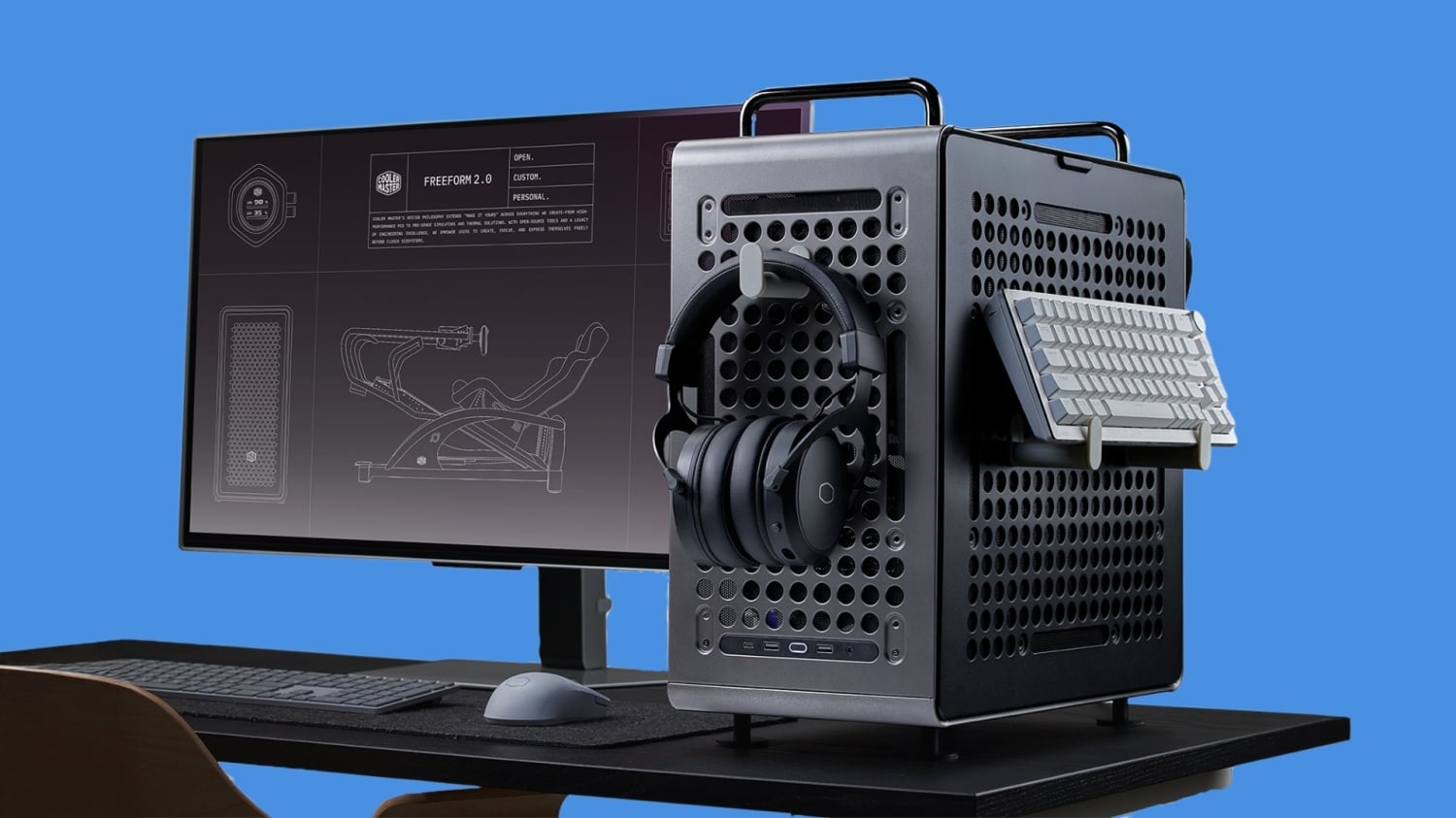 Cooler Master's QUBE 540 Case Unlocks the Creative, Modular Possibilities of DIY PC Building