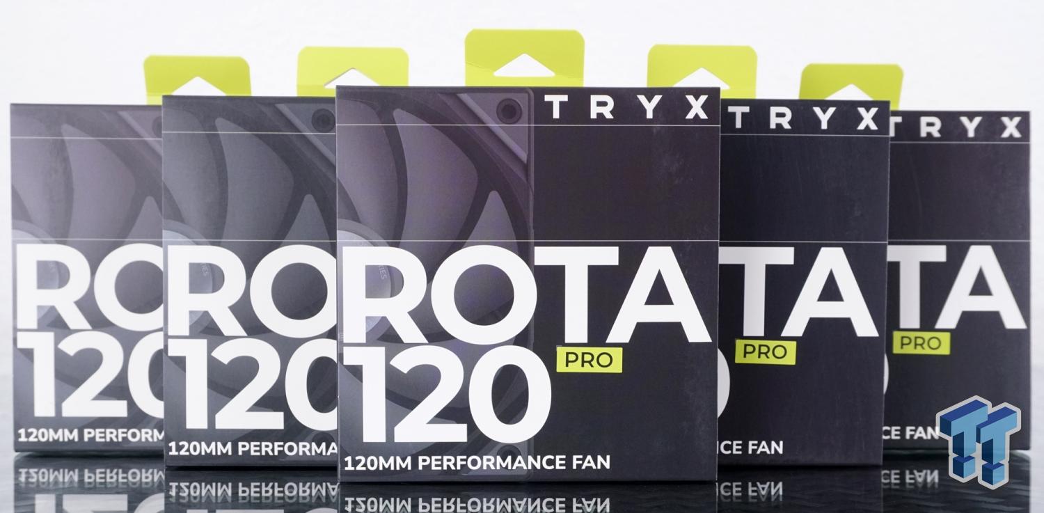 TRYX ROTA Pro 120 Black Cooling Fan Review