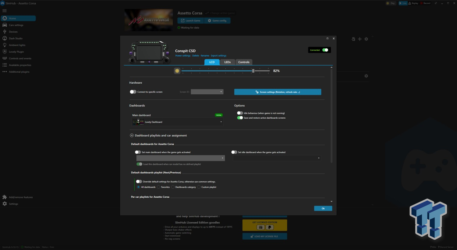 CONSPIT CSD SimHub Dashboard Race Display Review