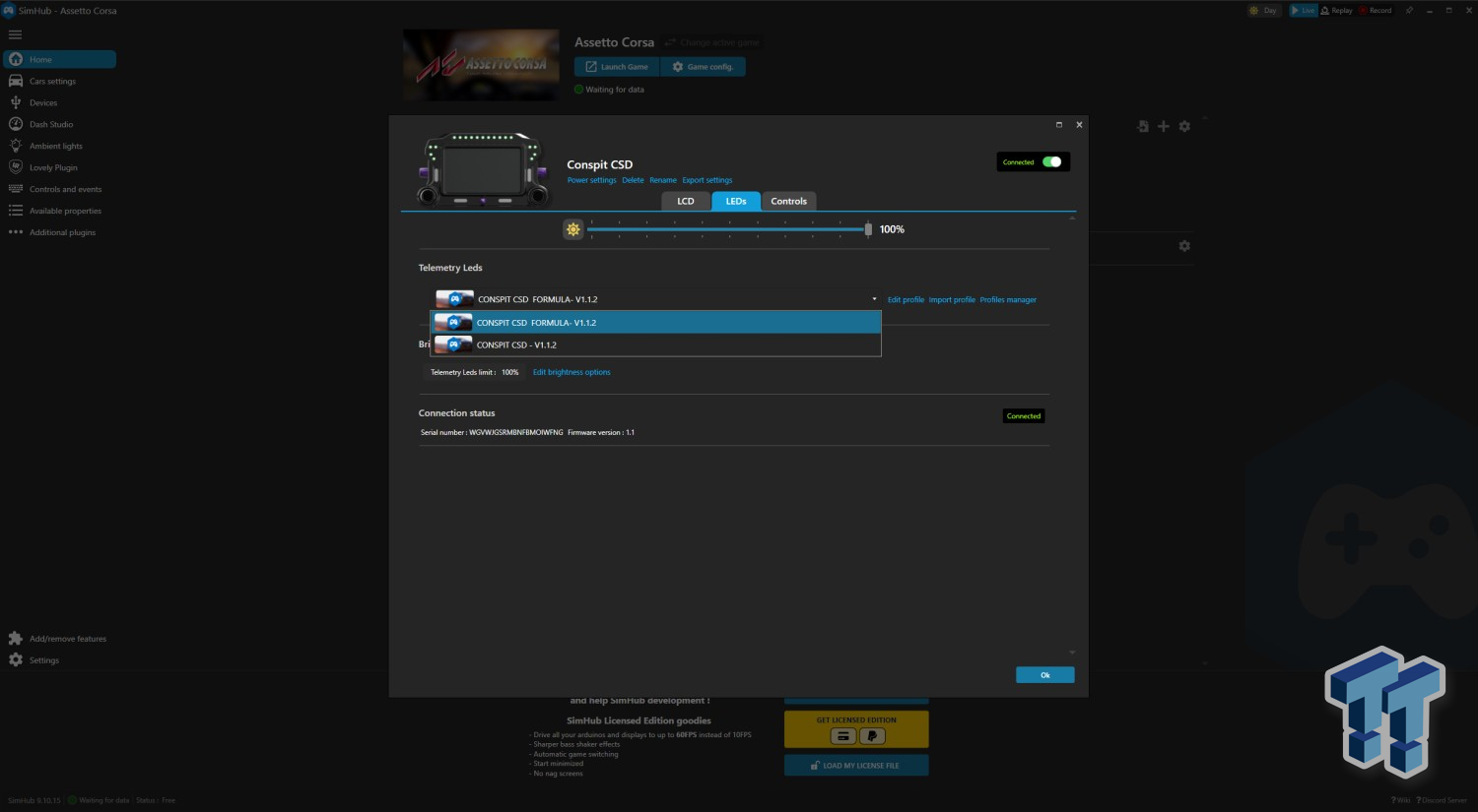 CONSPIT CSD SimHub Dashboard Race Display Review