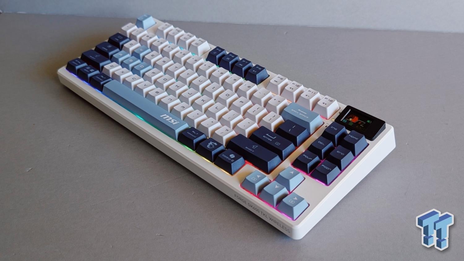 MSI FORGE GK600 TKL Wireless Gaming Keyboard Review - MSI's Best Pure ...