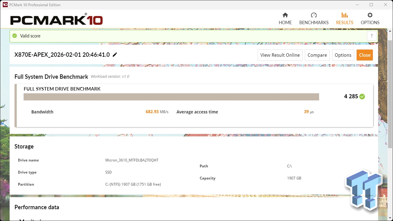 Micron 3610 2TB SSD Review - DRAMless QLC at 11,000 MB/s