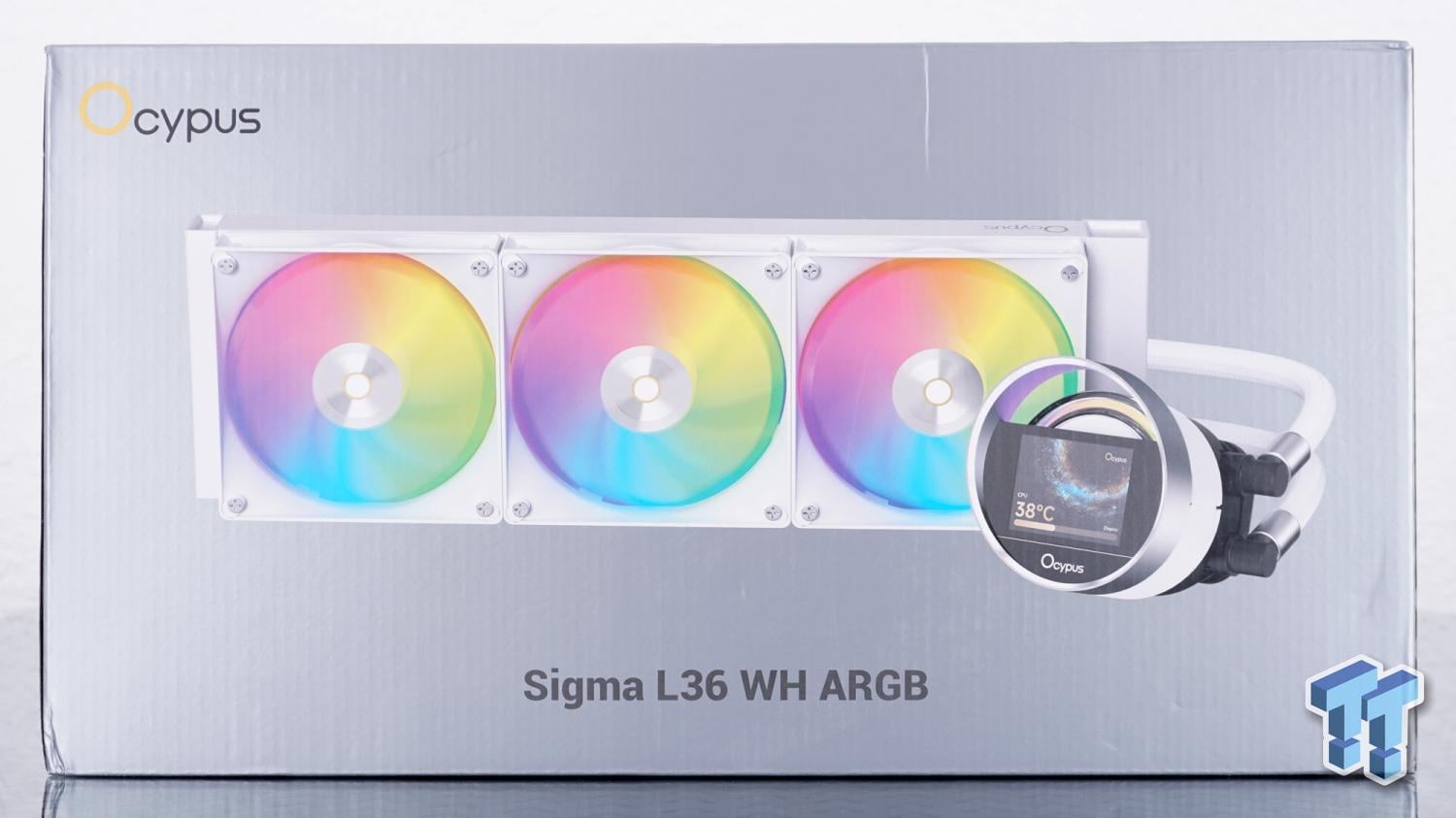 Ocypus Sigma L36 WH ARGB Liquid CPU Cooler Review
