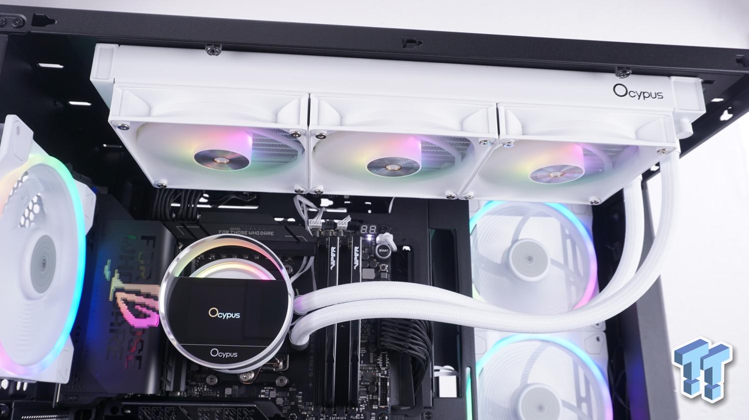 Ocypus Sigma L36 WH ARGB Liquid CPU Cooler Review