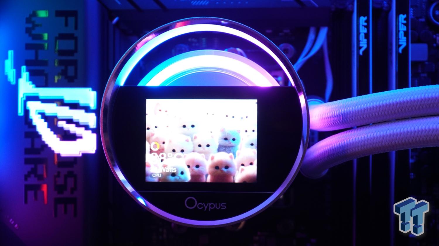 Ocypus Sigma L36 WH ARGB Liquid CPU Cooler Review