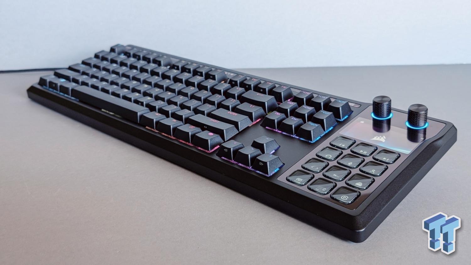 Corsair GALLEON 100 SD Mechanical Keyboard Review - Impeccable Design ...