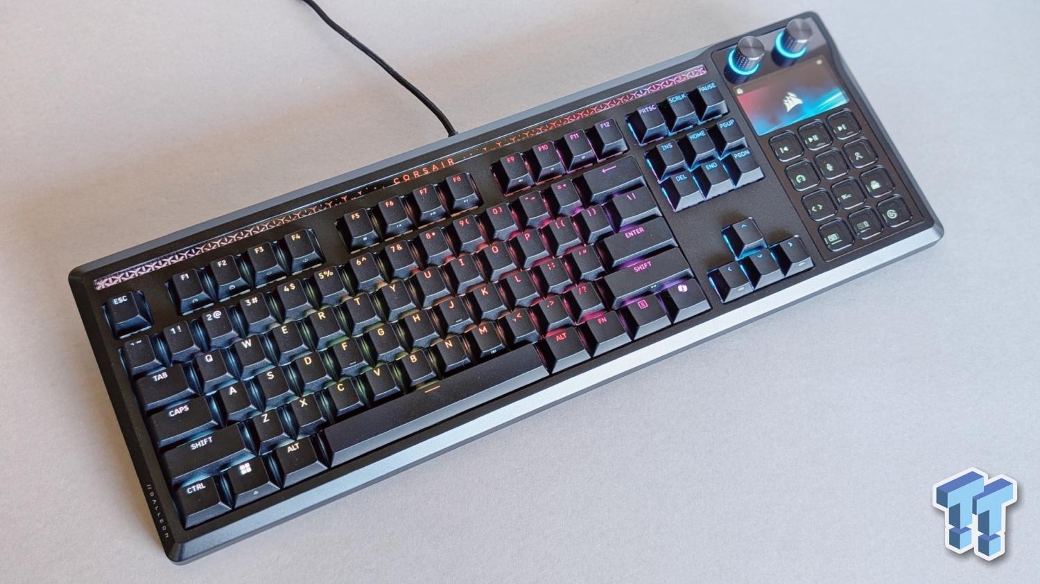 Corsair GALLEON 100 SD Mechanical Keyboard Review - Impeccable Design ...