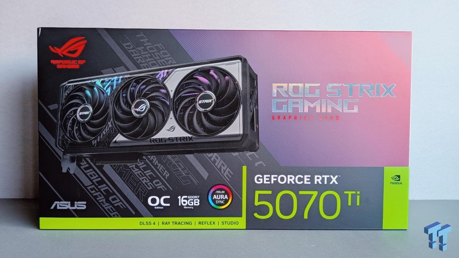ASUS ROG Strix GeForce RTX 5070 Ti 16GB OC Edition Review - Premium ...