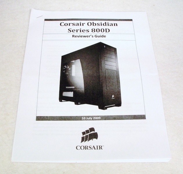 Corsair Obsidian 800D Full Tower Chassis